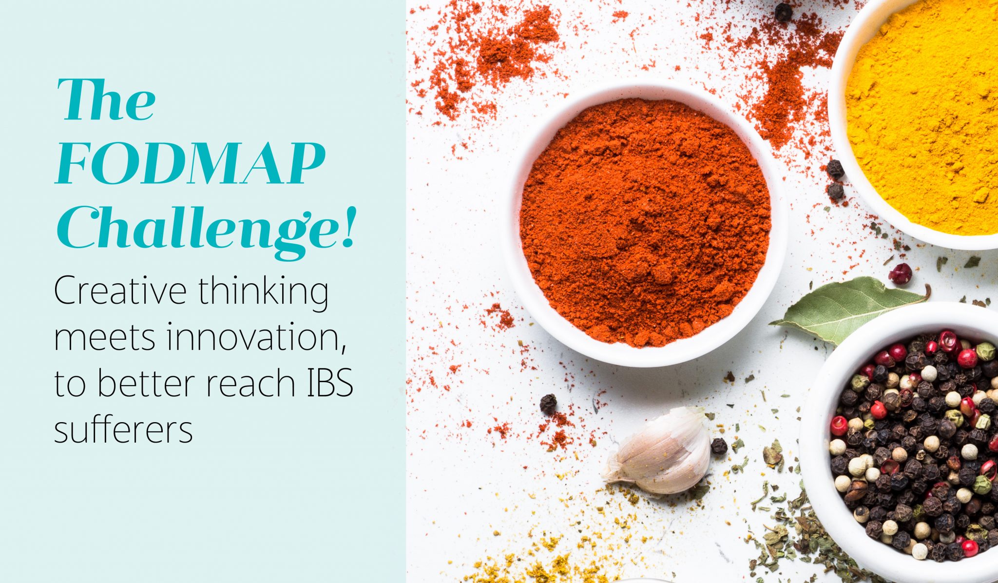 The FODMAP Challenge! Creative thinking meets innovation, to better ...